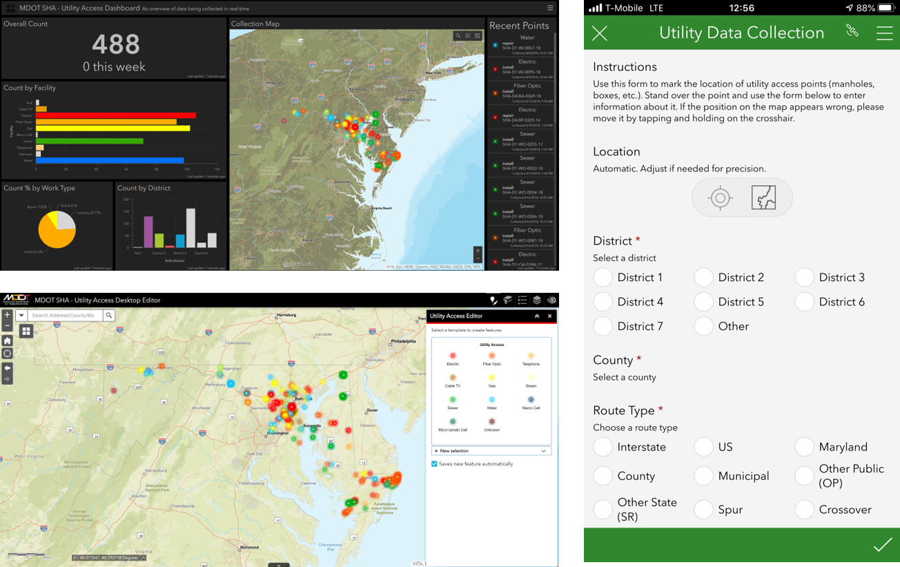MDOT SHA Utility Data Collection Form